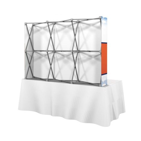 8ft Tension Fabric Pop Up Table Top Display